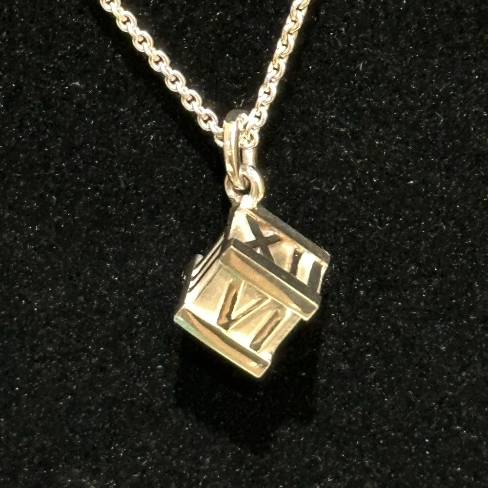 Genuine Tiffany & Co. Atlas Cube Sterling Silver 925 … - Gem